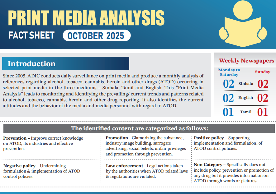 Findings of the ADIC Print and Electronic media analysis – WULN